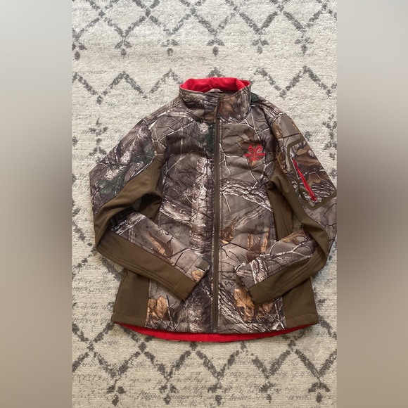 Realtree | Jackets & Coats | Camouflage Windbreaker Jacket Sized Medium ...